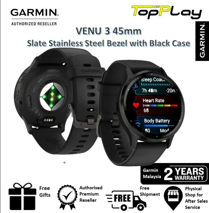 ( NEW ) Garmin VENU 3 / VENU 3s - AMOLED Touch Screen Call Voice ...