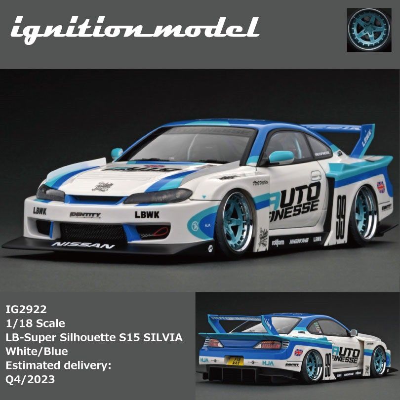 預訂 Pre-Order IG IGNITION MODEL 1:18 Honda civic EG6 INTEGRA DC2 NISSAN S15 LB-SILHOUETTE MAZDA ...