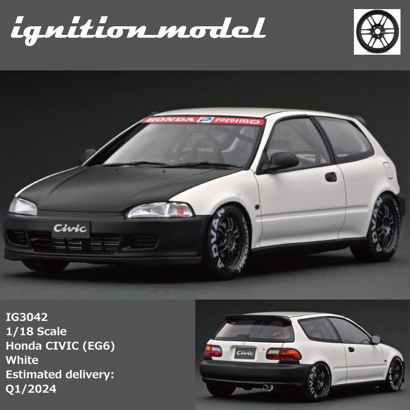 預訂 Pre-Order IG IGNITION MODEL 1:18 Honda civic EG6 INTEGRA DC2 NISSAN ...