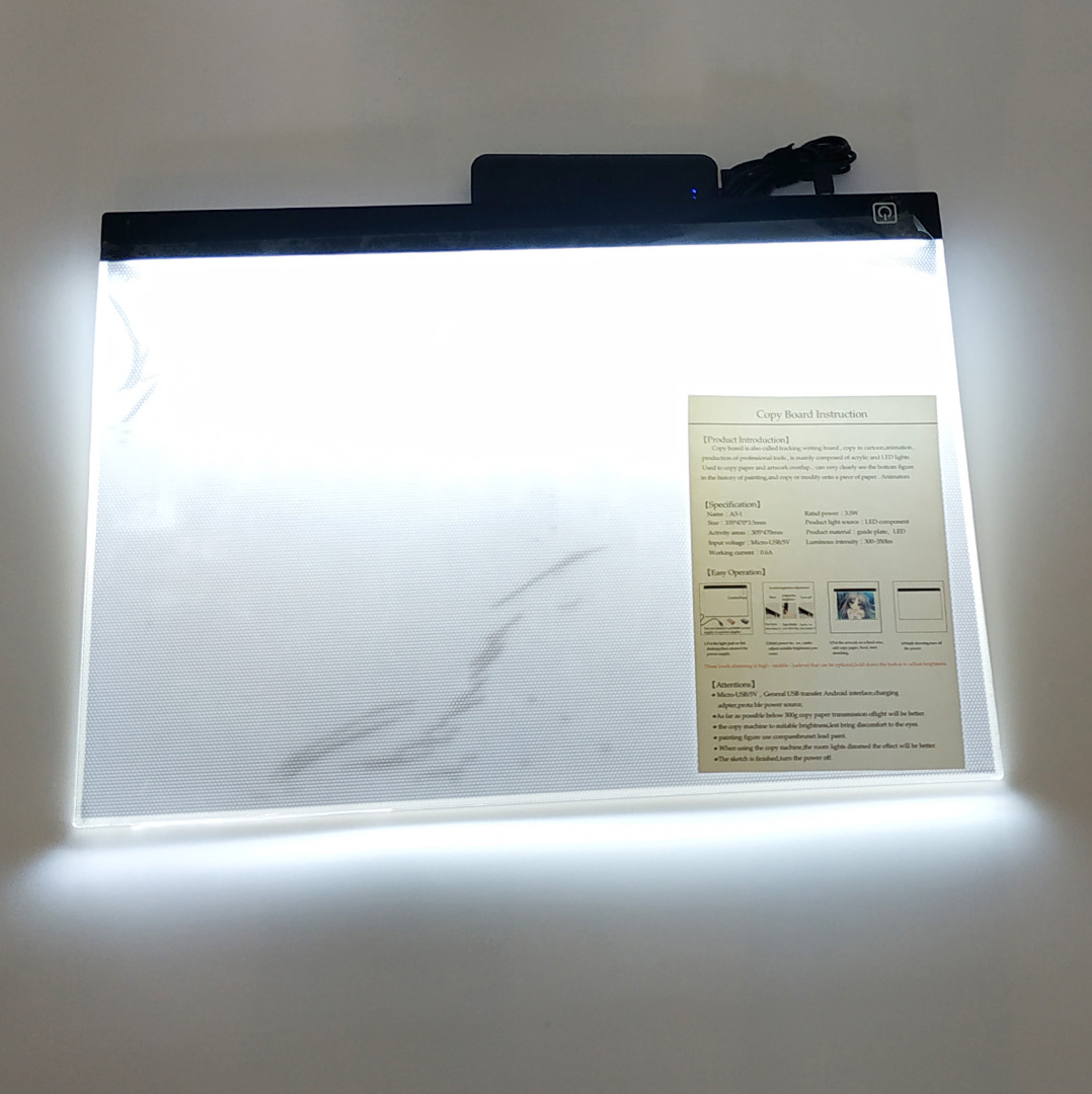 A3 LED Light Tracing Pad, Hobbies & Toys, Stationery & Craft ...