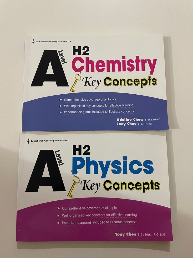A level H2 chemistry, H2 physics key concepts, Hobbies & Toys, Books & Magazines, Assessment ...