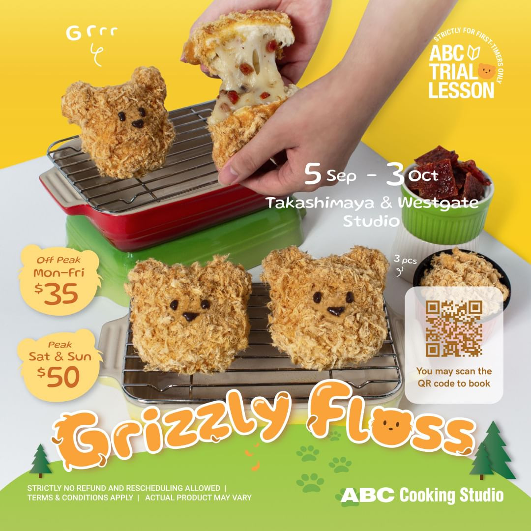 ABC Cooking Studio Trial - Grizzly Floss (Takashimaya & Westgate studio ...