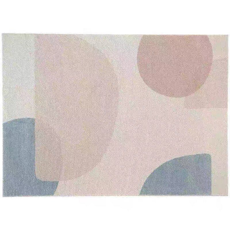 Abstract art pastel colour carpet floor mat, Furniture & Home Living ...