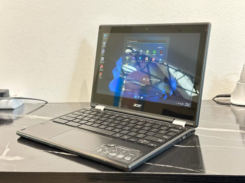 ACER 360 Flip Touch Screen Laptop - Windows 11 + Free MS Office -100% ...