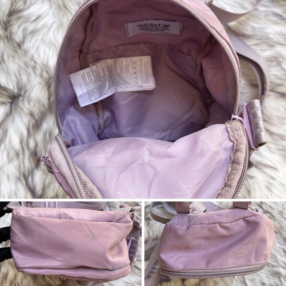 Adidas Mini Lavender Backpack, Women's Fashion, Bags & Wallets ...