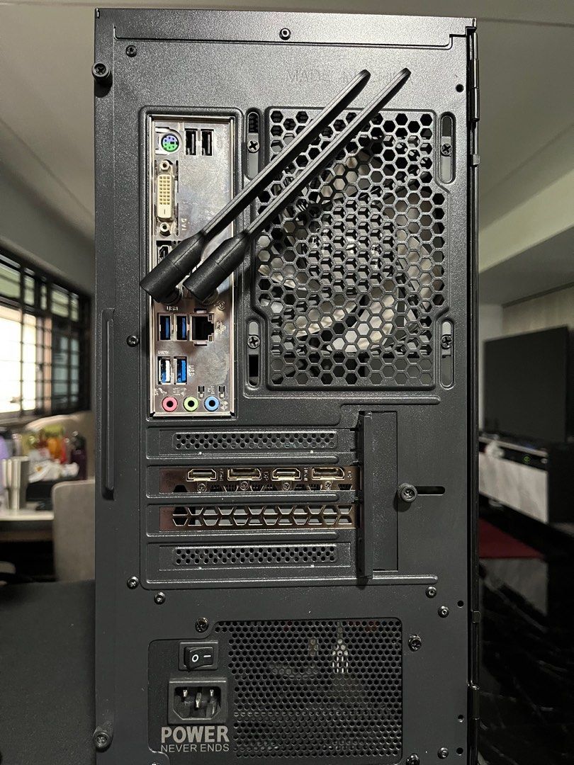 AFTERSHOCK Gaming Desktop Computer PC CPU Processor AMD Ryzen Storage ...