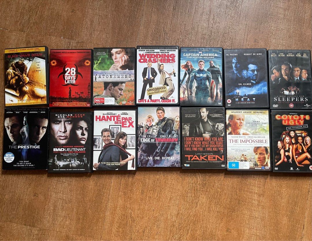 ALL ORIGINAL DVD MOVIES TAKE ALL 14 DVDS FOR 900 OR CHOOSE 3 DVDS FOR ...