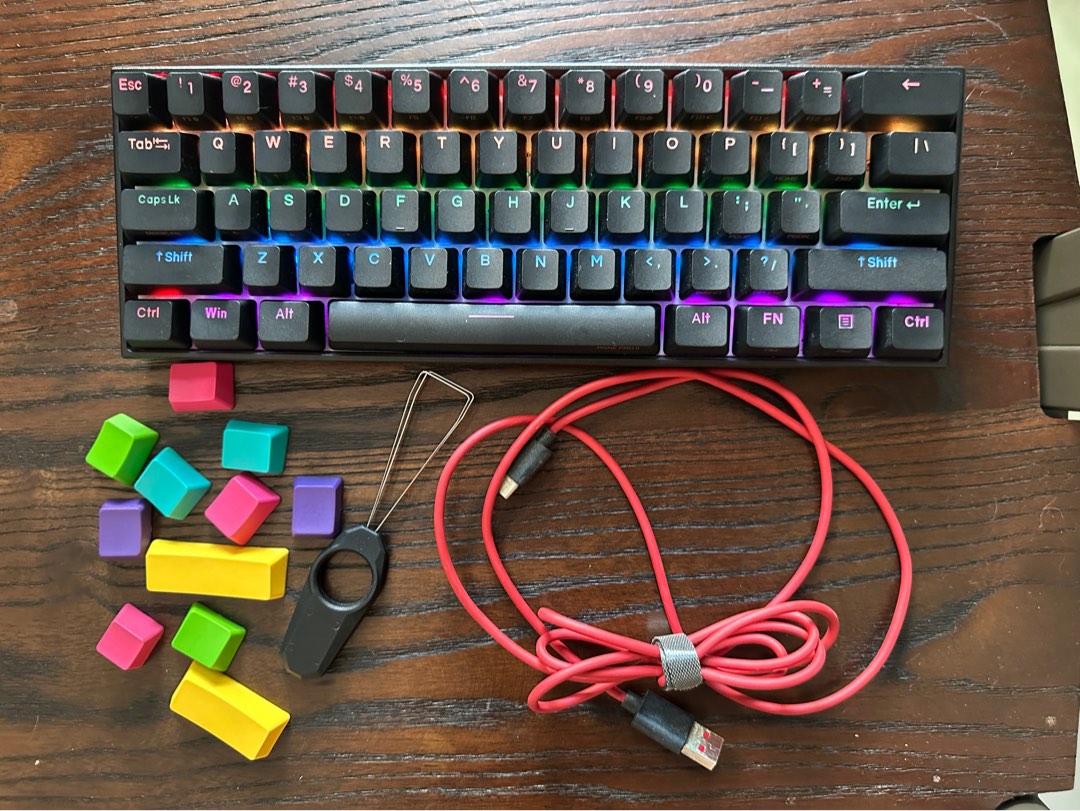 Anne Pro 2 Gaming Keyboard ( Black Bluetooth Wireless) on Carousell