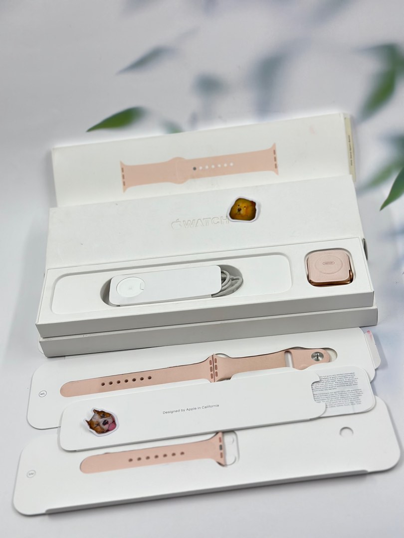 Apple iWatch Series 6 40mm GPS RoseGold Complete set with Box 100%BH ...