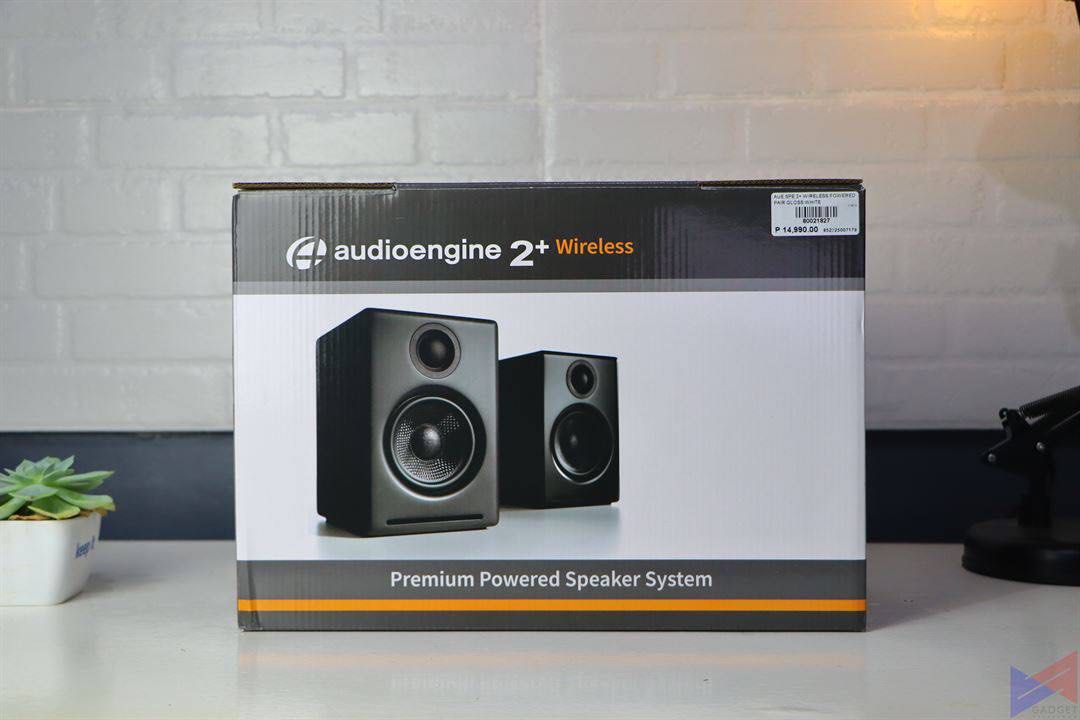 Audioengine A2+ Wireless 60W Powered Desktop Speakers, Bluetooth, Audio ...