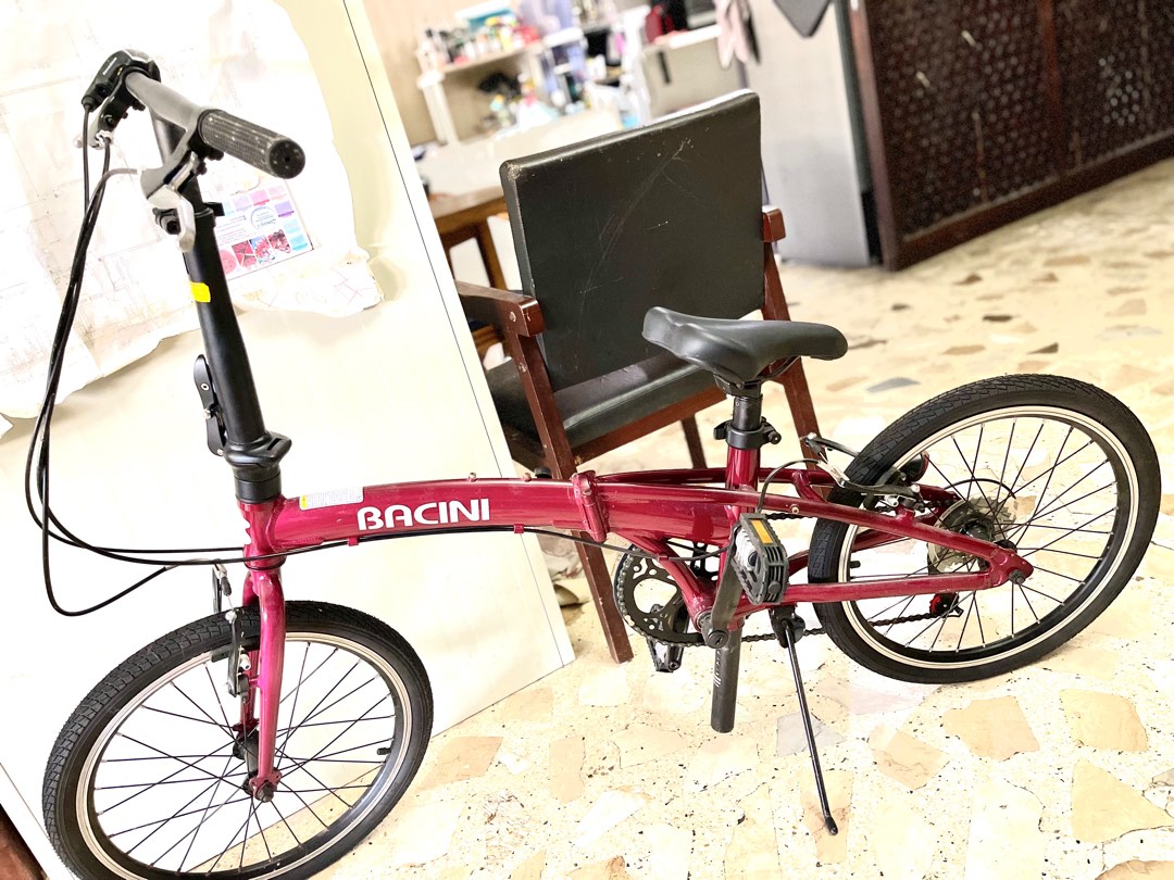 Bacini Folding Bike, Sports Equipment, Bicycles & Parts, Bicycles on ...