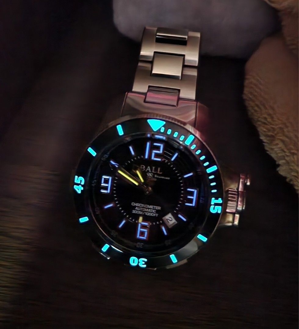 Ball engineer hydrocarbon ceramic xv, Luxury, Watches on Carousell