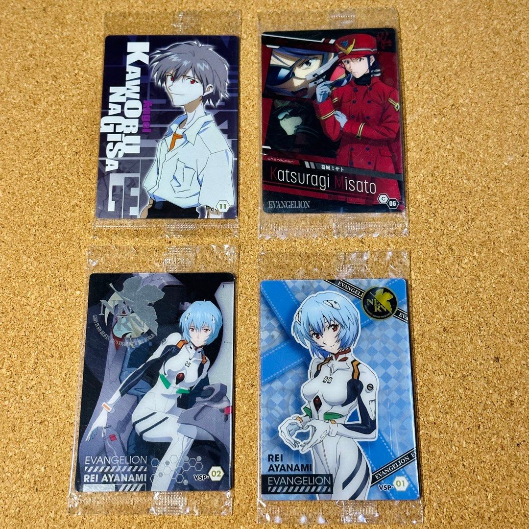 Bandai Neon Genesis Evangelion Wafer/Trading Cards - Php 100 each ...