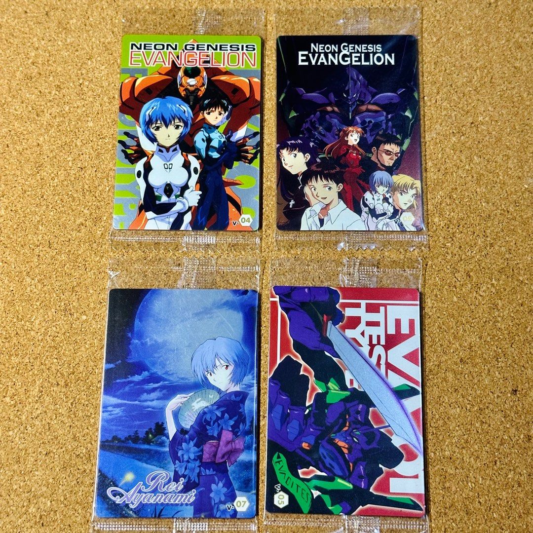 Bandai Neon Genesis Evangelion Wafer/Trading Cards - Php 100 each ...