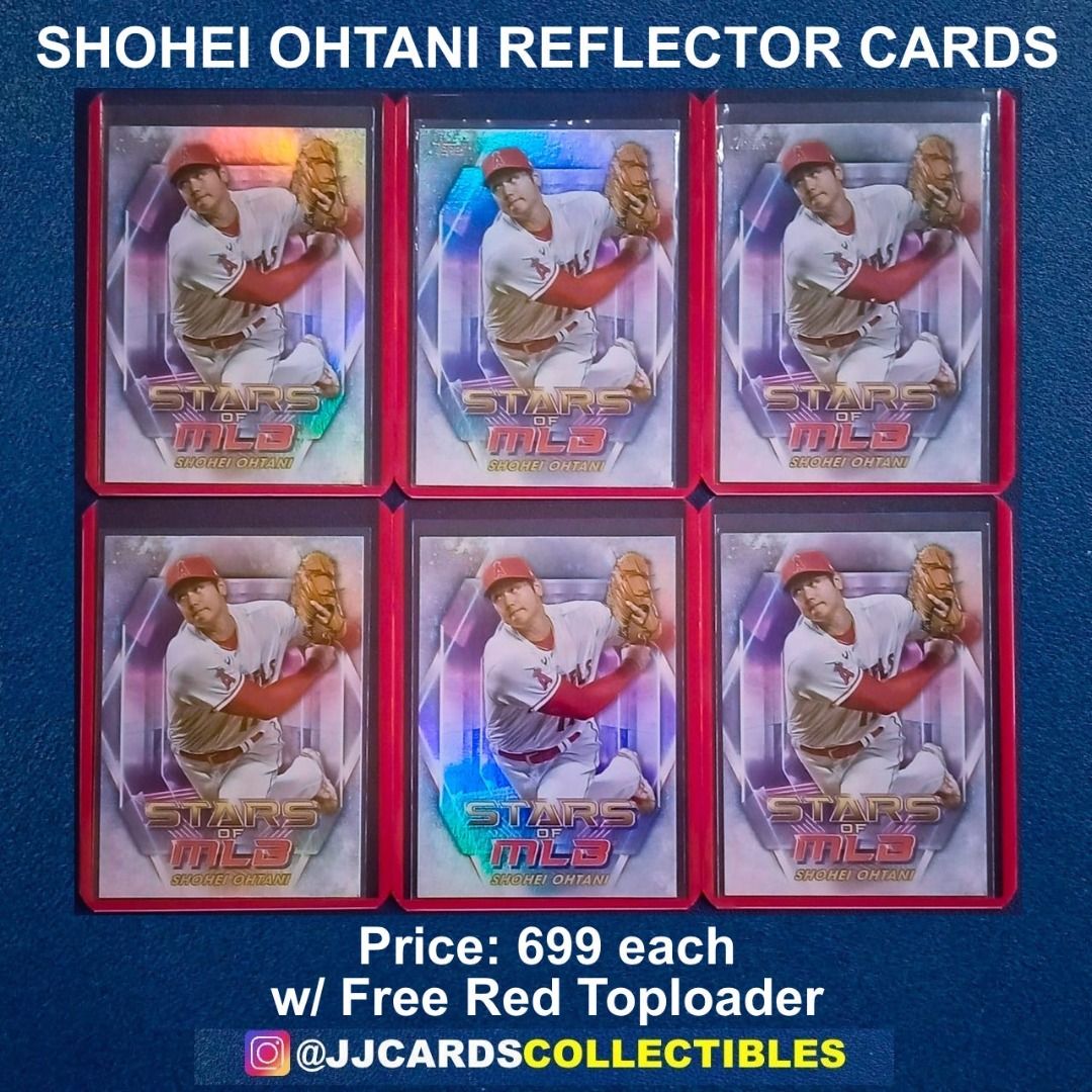 Batch 57: Shohei Ohtani Reflector Cards w/ Free Red Toploade, Hobbies ...