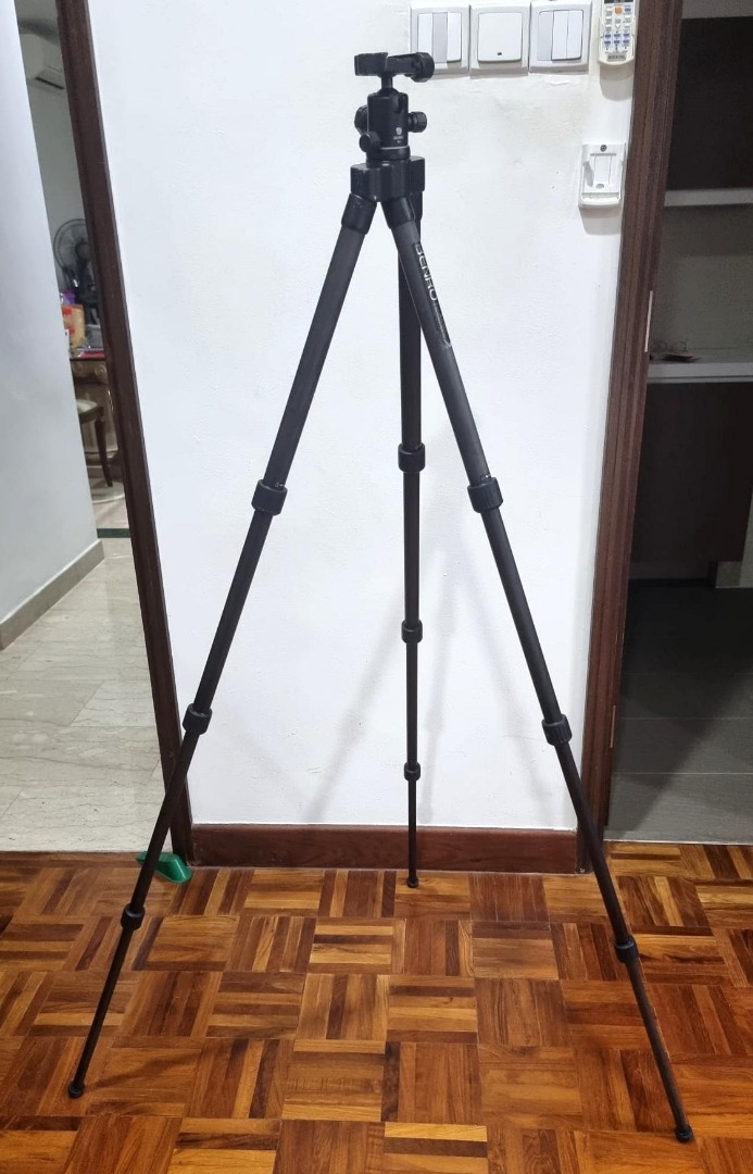 Benro Flat travellers' Carbon Fibre Tripod C1180T with B0 ballhead ...