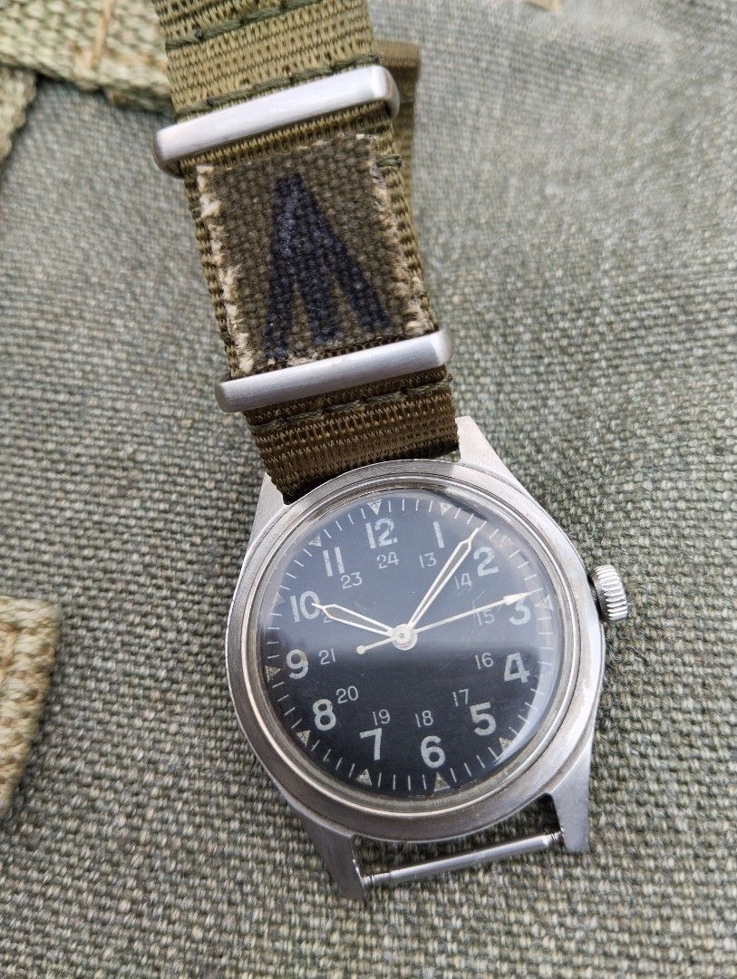 Benrus watch military watch, Luxury, Watches on Carousell