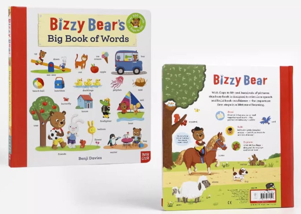 Bizzy Bear's First English Words Original, Hobbies & Toys, Books ...
