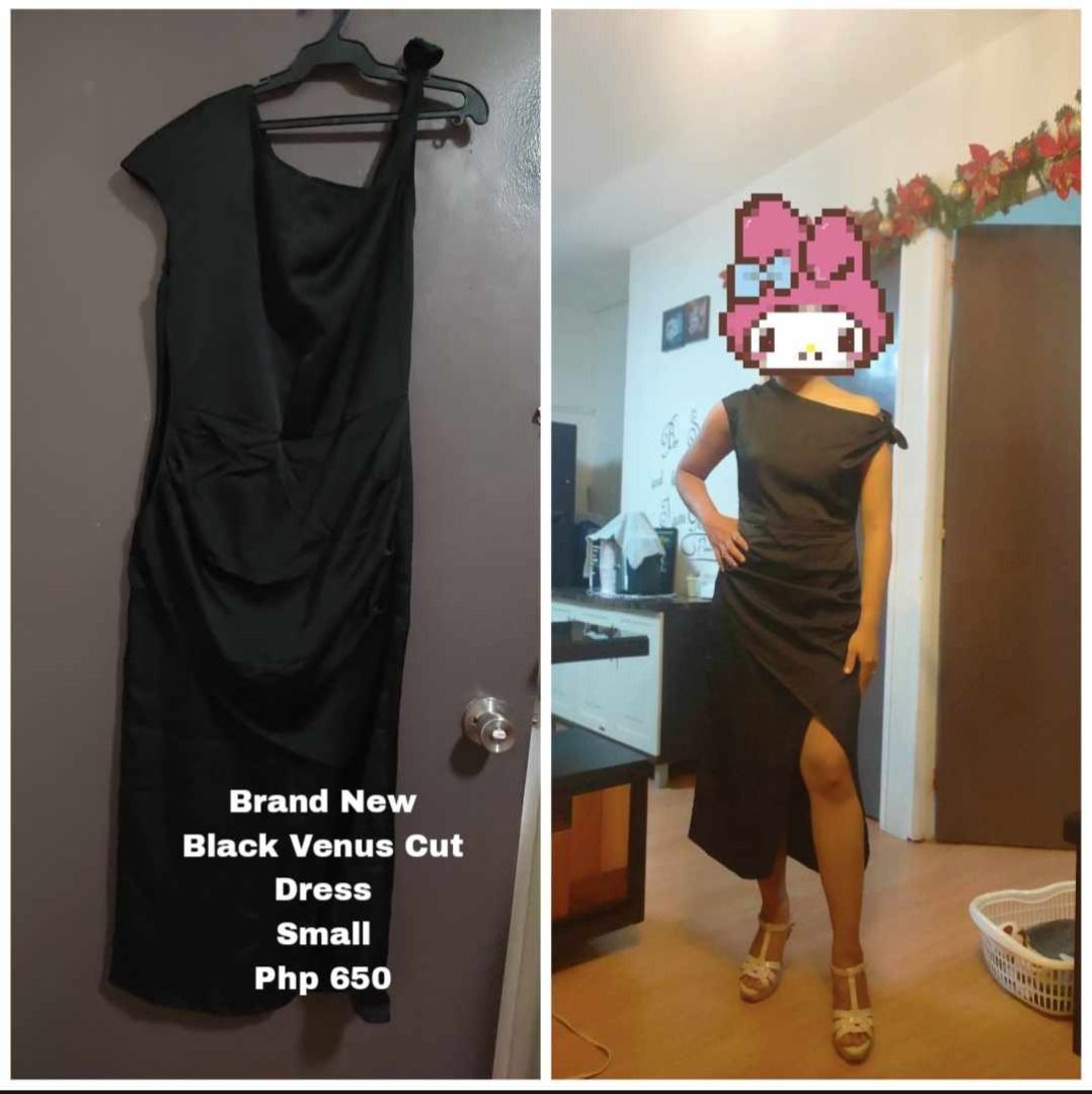 Black Venus Cut Dress - Brand New, Women's Fashion, Dresses & Sets ...