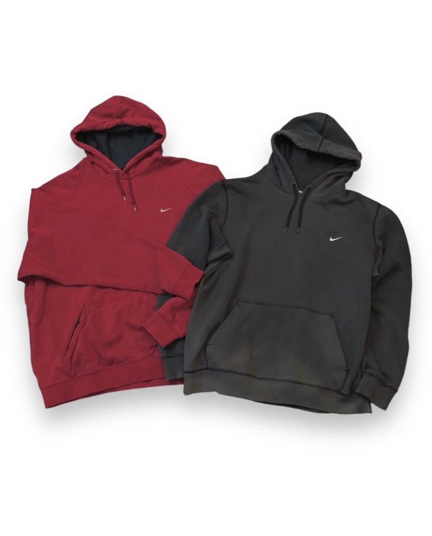 Blank Nike hoodies, Men's Fashion, Tops & Sets, Hoodies on Carousell