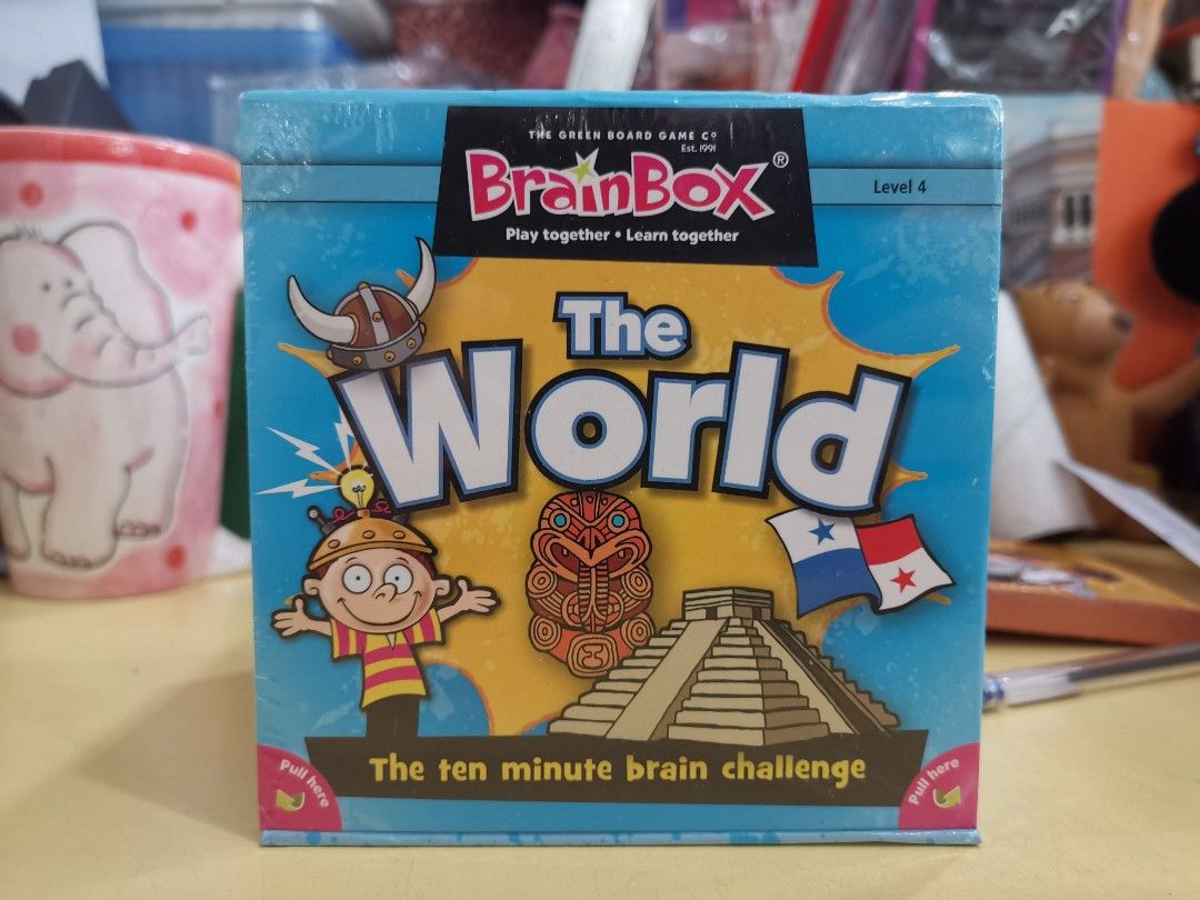 BRAIN BOX Kids Card Board Games, Hobbies & Toys, Toys & Games on Carousell