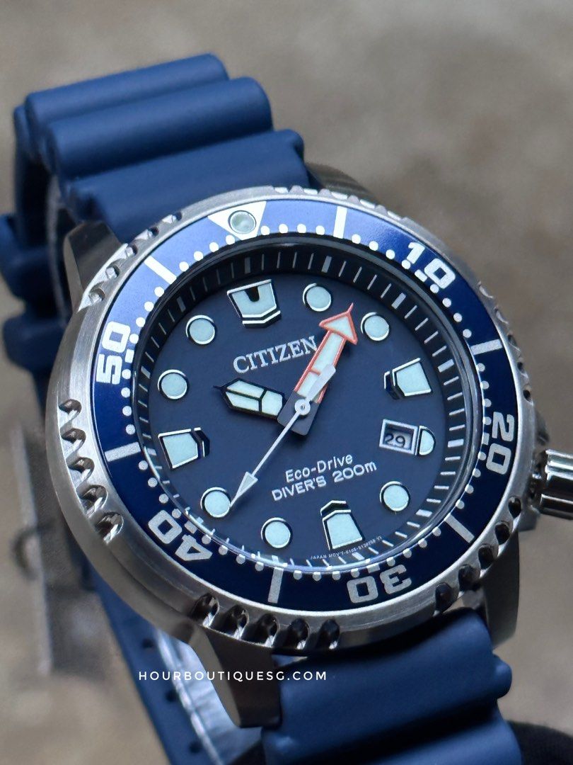 Brand New Citizen ProMaster Blue Dial Eco-Drive Divers Watch BN150-17L ...