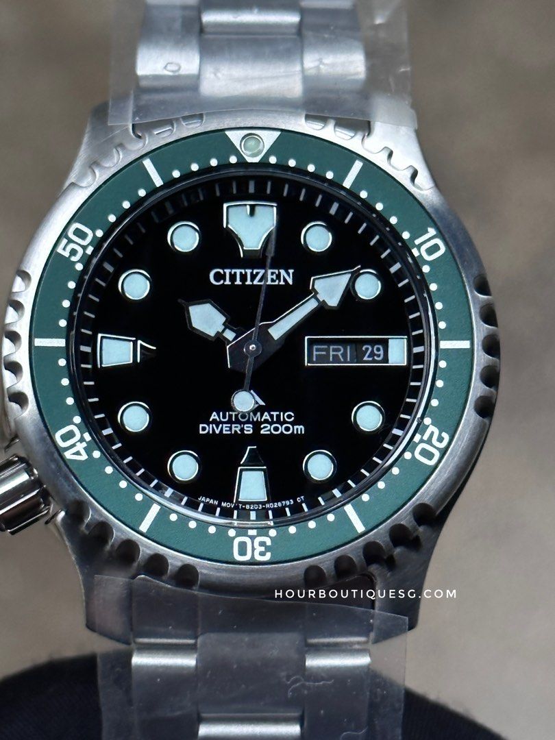 Brand New Citizen ProMaster Starbucks Colour Automatic Divers Watch ...