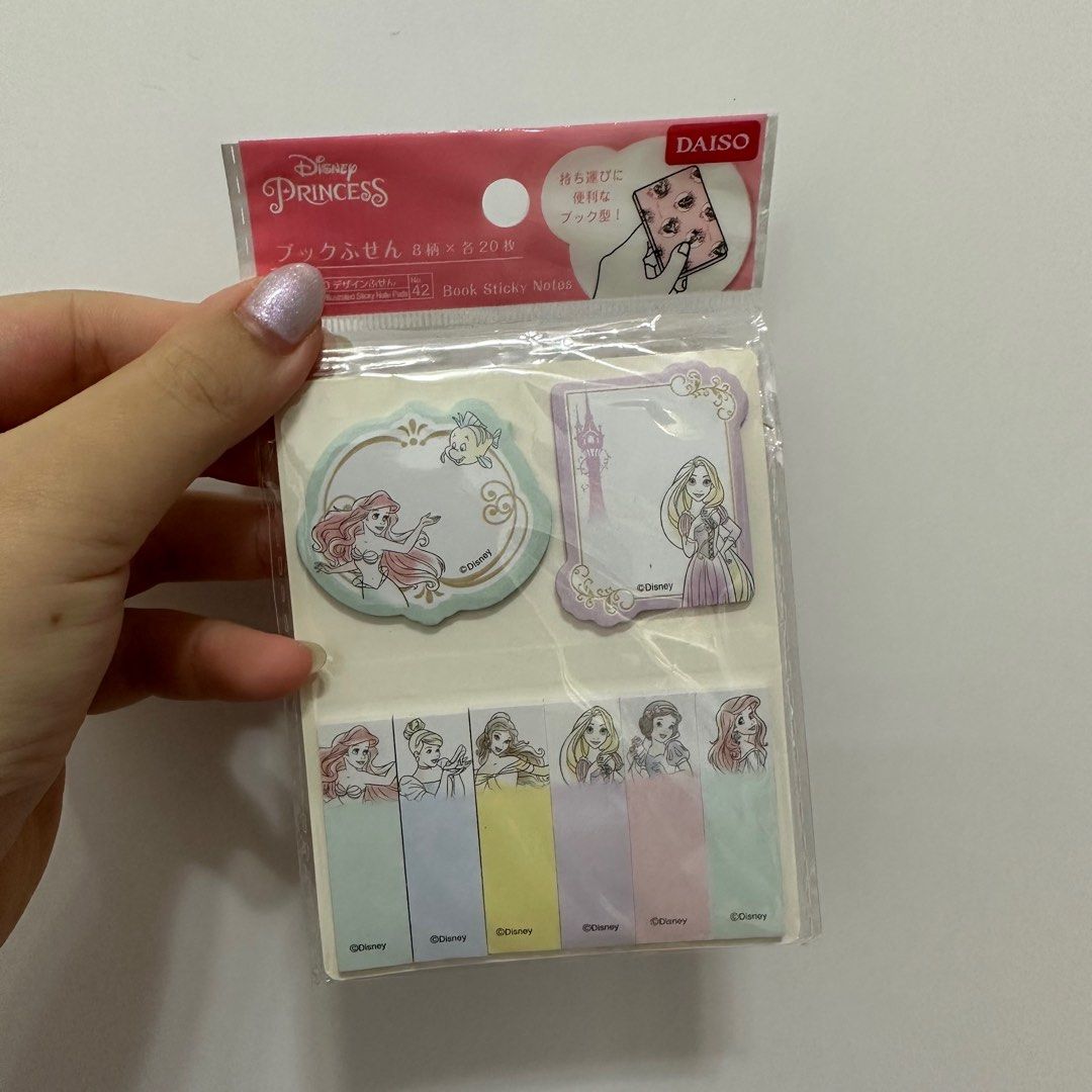 BRAND NEW Disney Princess Post It Memo Paper Note taking Japan, Hobbies ...