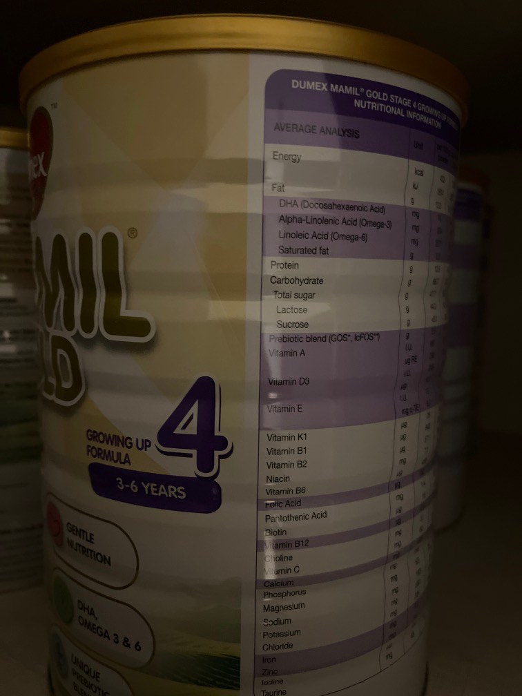 Brand New Mamil Gold Stage 4, 1.6kg, Babies & Kids, Nursing & Feeding ...