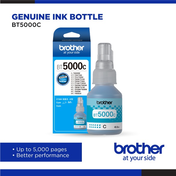 Brother BT-5000 Cyan Ink Cartridge (BT-5000C), Computers & Tech ...
