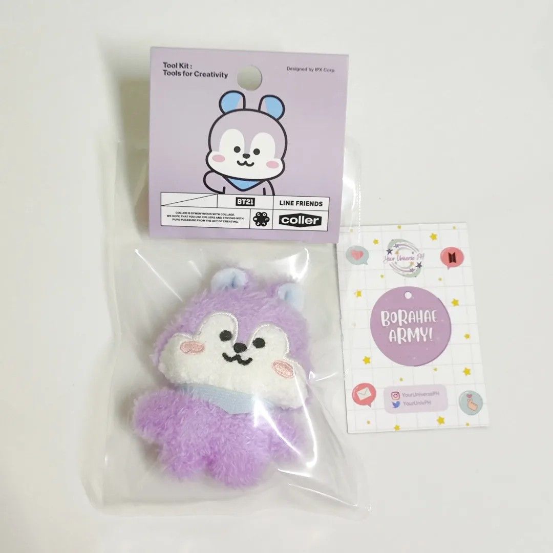 BT21 Inside MANG Coller Plush Sticon, Hobbies & Toys, Memorabilia ...
