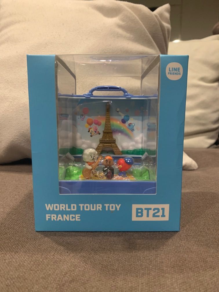 BT21 world tour france toy, Hobbies & Toys, Memorabilia & Collectibles ...