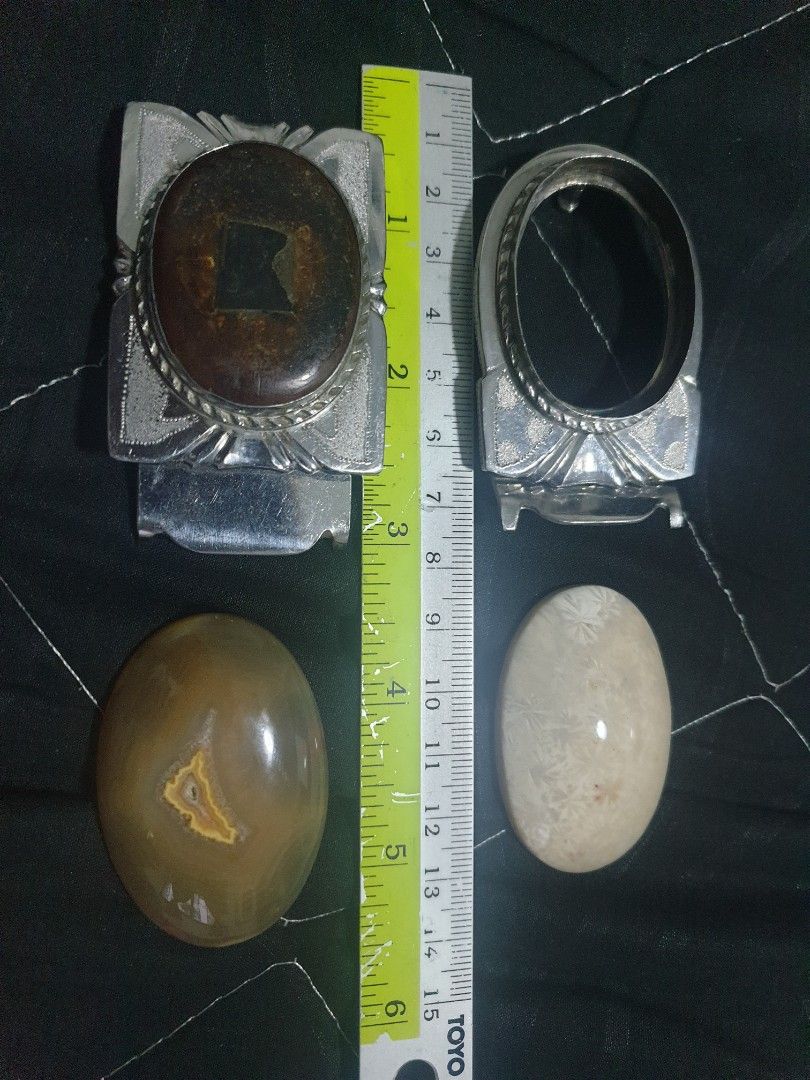 Buckle raja kayu pasak batu tok wali, batu semar kantong dan batu coral ...