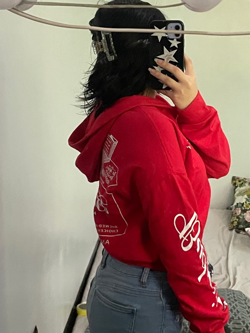 Budweiser jacket crop on Carousell Budweiser jacket crop on Carousell