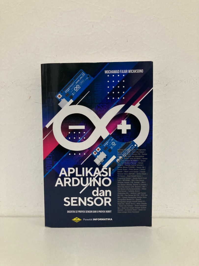 Buku Aplikasi Arduino dan Sensor, Buku & Alat Tulis, Buku Pelajaran di Carousell