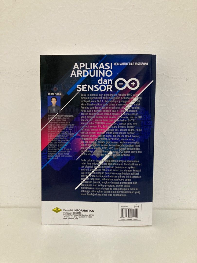 Buku Aplikasi Arduino dan Sensor, Buku & Alat Tulis, Buku Pelajaran di ...