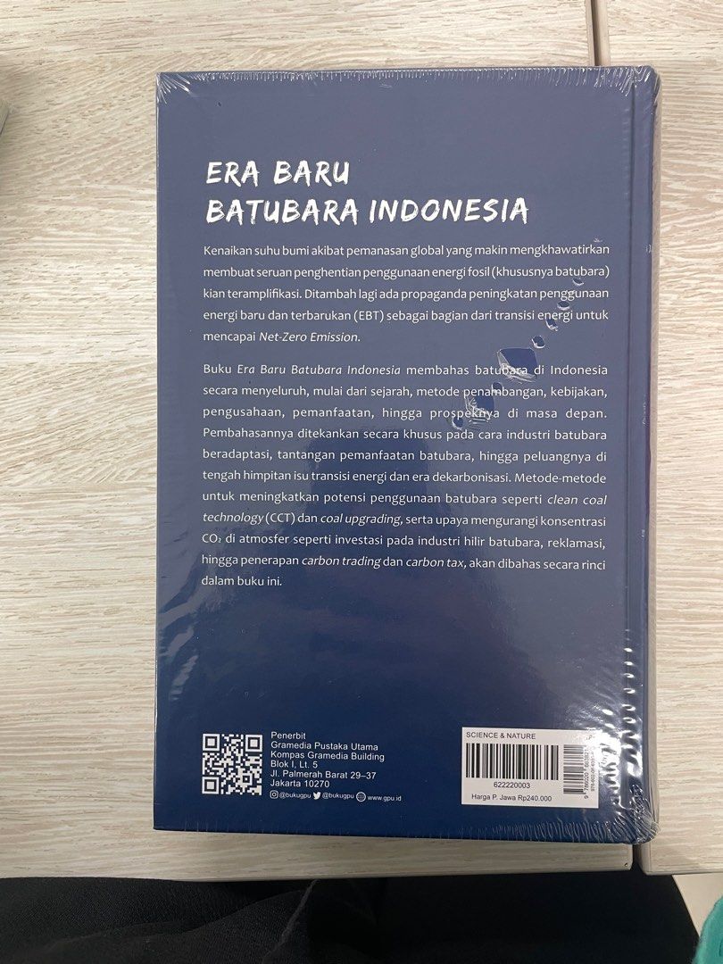 Buku batubara indonesia, Buku & Alat Tulis, Buku di Carousell