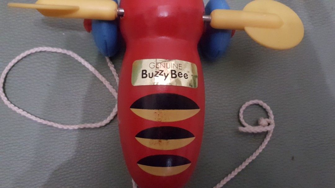 Buzzy Bee pull along toy, Babies & Kids, Infant Playtime on Carousell