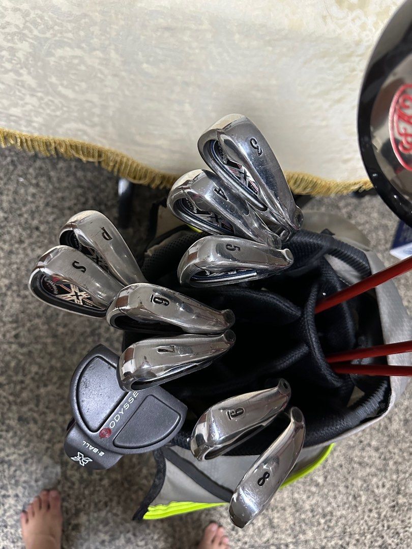 Callaway x Tour full beginner golf club set, Sports Equipment, Sports ...