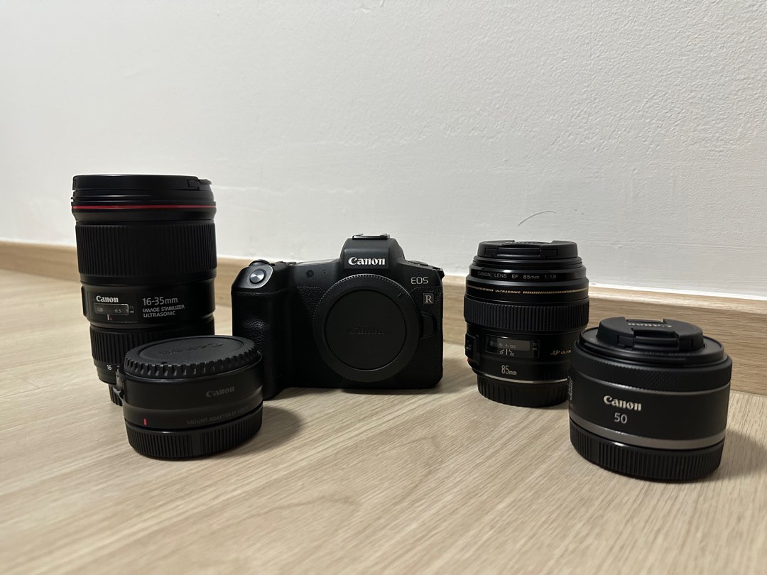 Canon Eos R + 16-35 f4 + 85 f1.8 + rf 50 f1.8, Photography, Cameras on ...