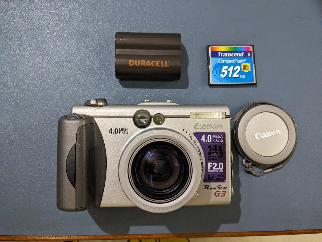 Canon Powershot G3 - CCD Sensor, Vintage vibe aesthetic, Photography ...