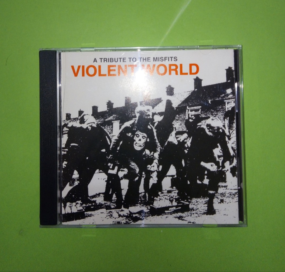 CD VARIOUS : VIOLENT WORLD . A TRIBUTE TO THE MISFITS ALBUM (1997) PUNK ...