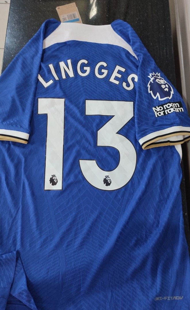 Chelsea home player version jersey 23/24+ nameset &2 patches, Men's ...