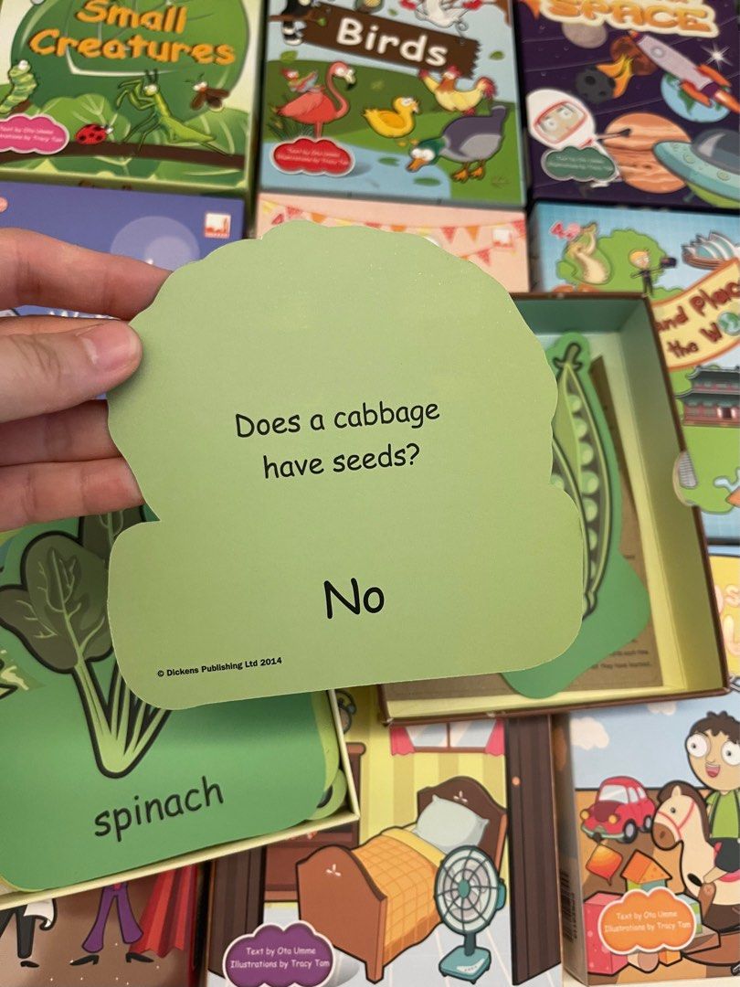 Children flash cards (16 boxes), Hobbies & Toys, Toys & Games on Carousell