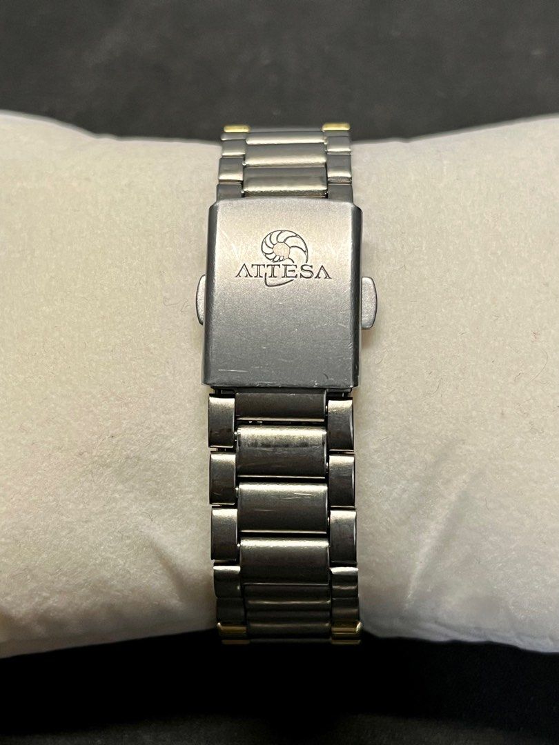 Rare vintage JDM Citizen Attesa Titanium Anti-Mag 4800, Men's Fashion ...