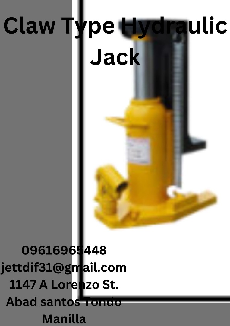Claw Type Hydraulic Jack, Commercial & Industrial, Construction ...