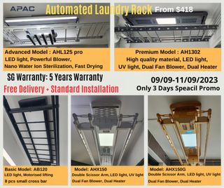 Automated Laundry Rack/Smart Laundry Rack System/Laundry Rack System ...