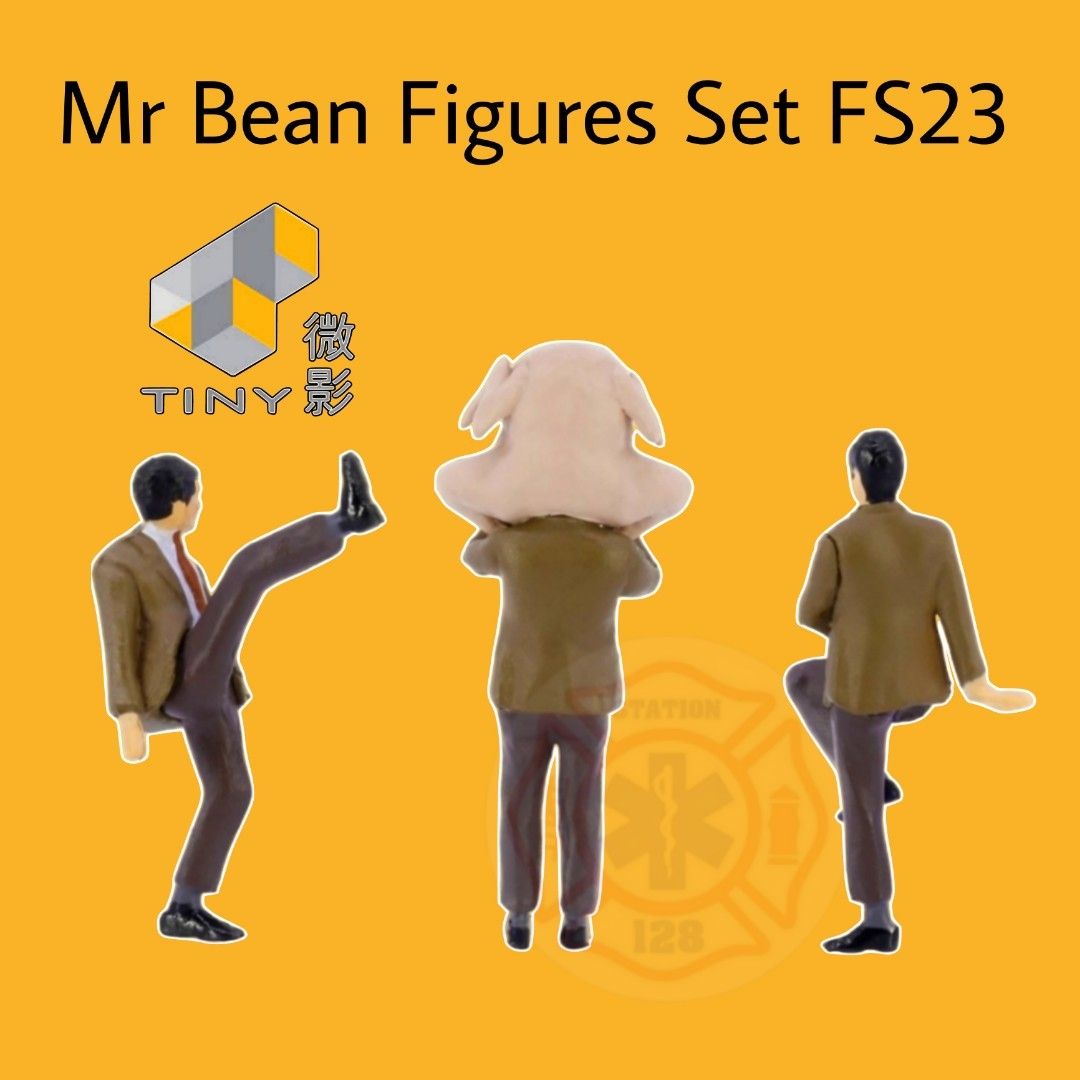 Collectibles Mr Bean Figures Set FS23 (1:64) Tiny City, Hobbies & Toys ...