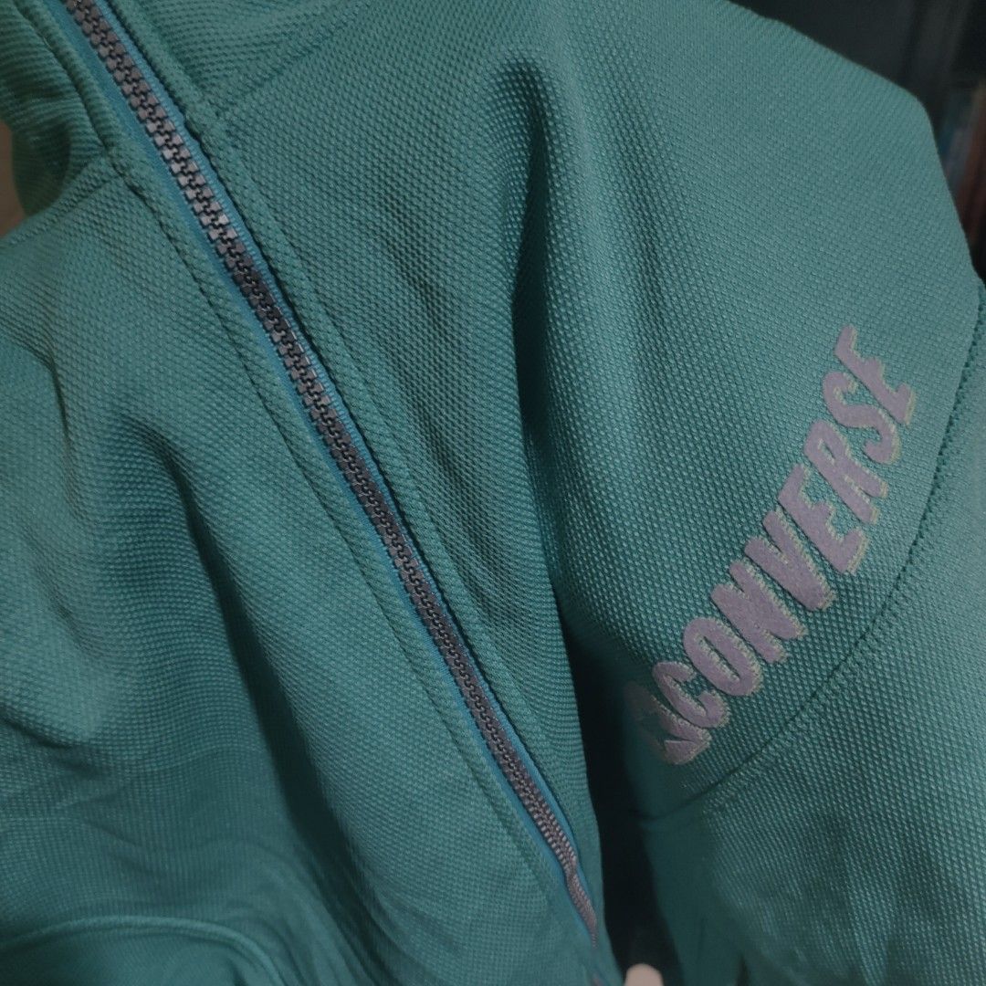 Converse Track Jacket, Men's Fashion, Activewear on Carousell