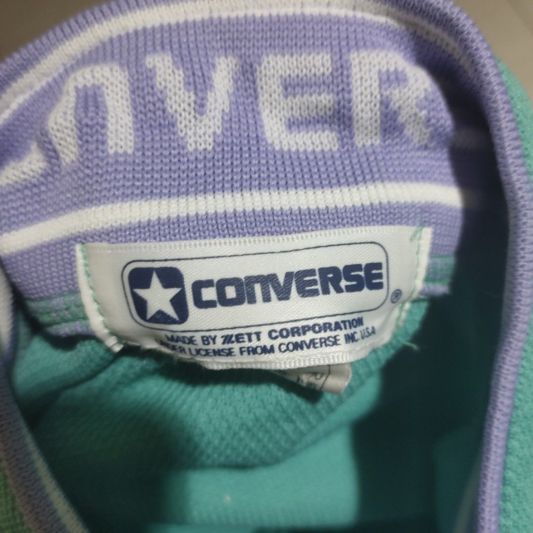 Converse Track Jacket, Men's Fashion, Activewear on Carousell